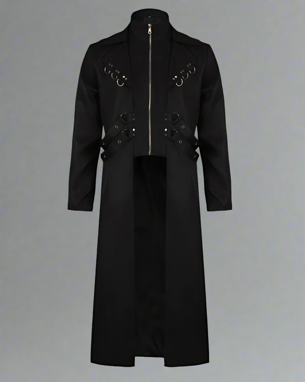 Rebel Ribbons Long Techwear Coat – Imaphotic