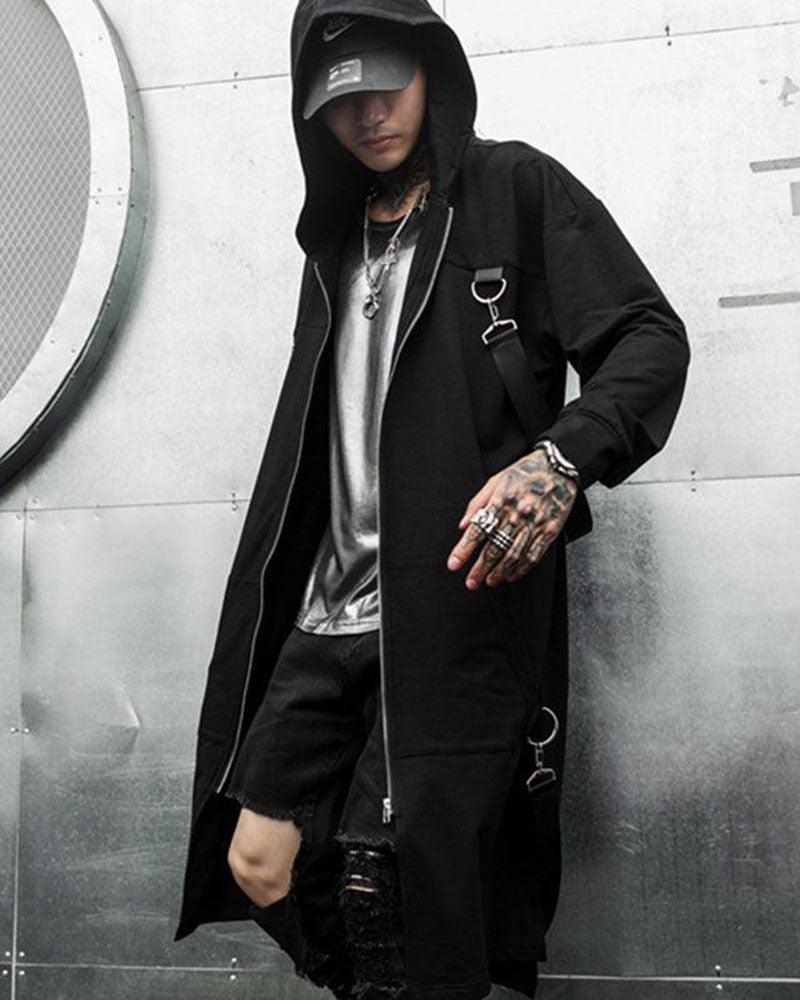 Urban Tactical Long Coat for Comfortable Layering – Imaphotic